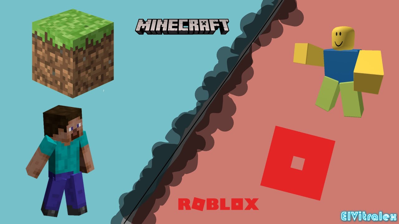 MINECRAFT Y ROBLOX EN UN MISMO SITIO | CROSSPLAY | ELVITRALEX - YouTube