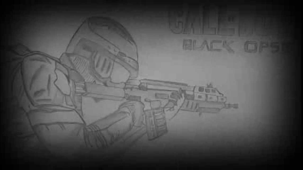 Speed Drawing Black Ops 2 by MiRage n°4 - YouTube