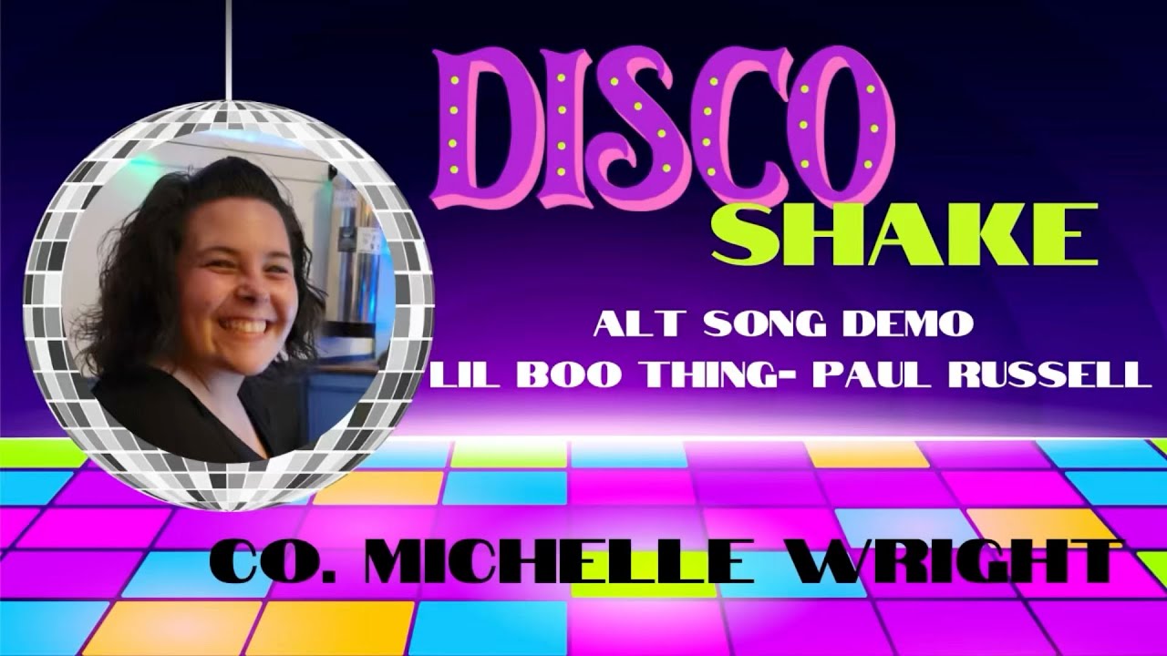 Disco Shake alt song demo Lil boo thing - YouTube