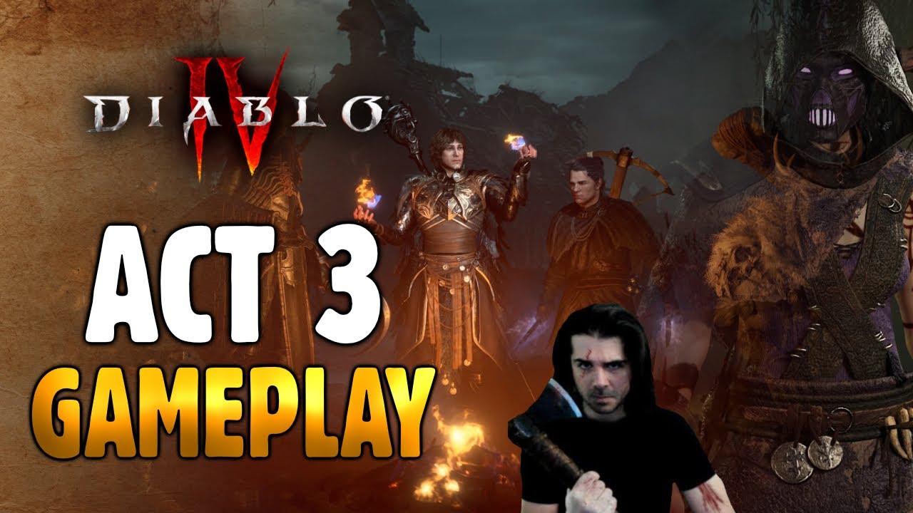 Diablo IV Full Campaign Run Act 3 Gameplay (Rogue Class) - YouTube