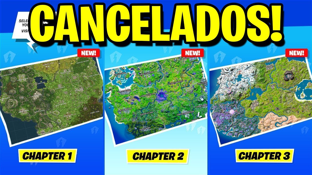 FORTNITE CANCELO LOS MAPAS DE CAPITULOS ANTERIORES EN CREATIVO 2.0 ...!! - YouTube