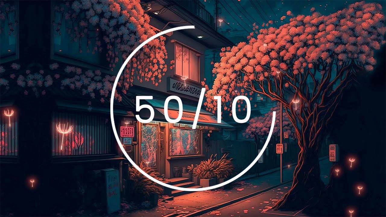50/10 Pomodoro Timer🔔Lofi Music🎶Deep Focus Study/Work Concentration ...