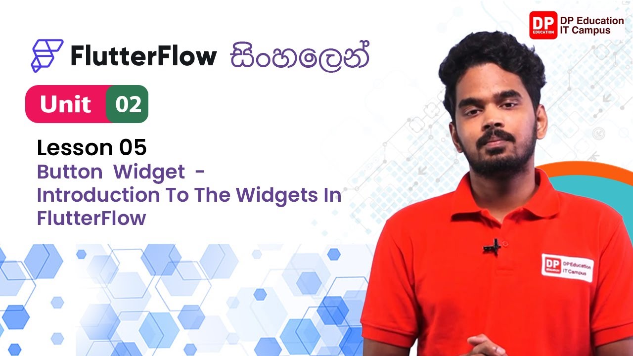 Unit 02 Lesson 05 Button Widget Introduction To The Widgets In Flutterflow Youtube