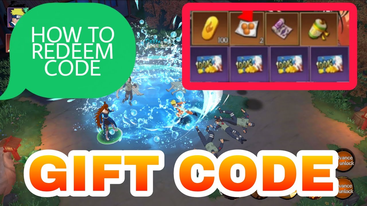 [ Gift Code ] Crimson Storm Gift code - How to redeem code - Naruto ...