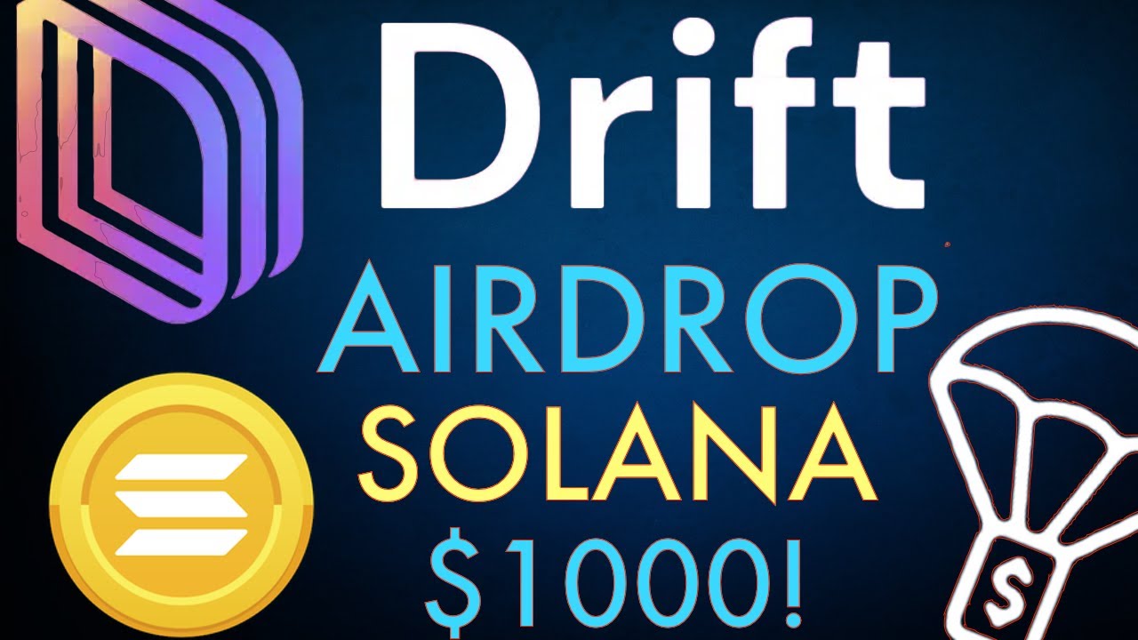 Drift Airdrop On Solana! How To Qualify 2024 - YouTube