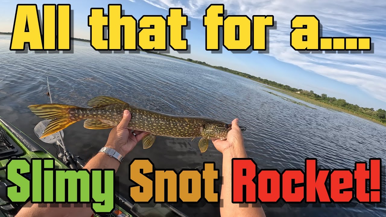 All that for a SLIMY Snot Rocket Pike!! - YouTube