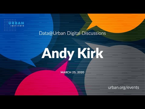 Data@Urban Digital Discussions featuring Andy Kirk - YouTube