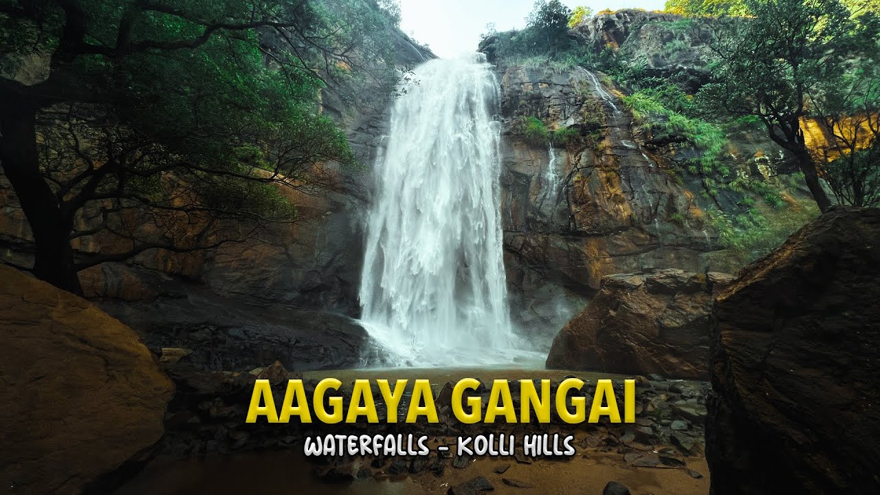 Agaya Gangai Waterfalls: Kolli Hills' Enchanting Natural Wonder - YouTube