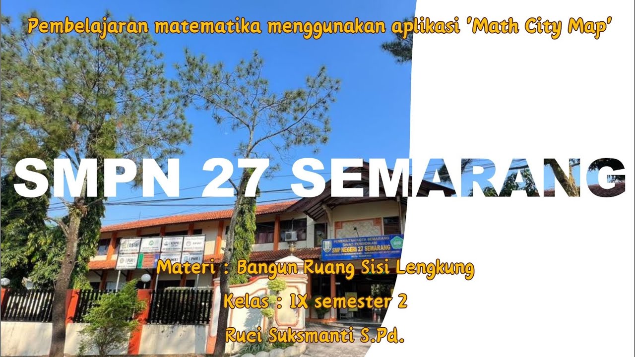 Pembelajaran Matematika menggunakan aplikasi 'Math City Map' - YouTube