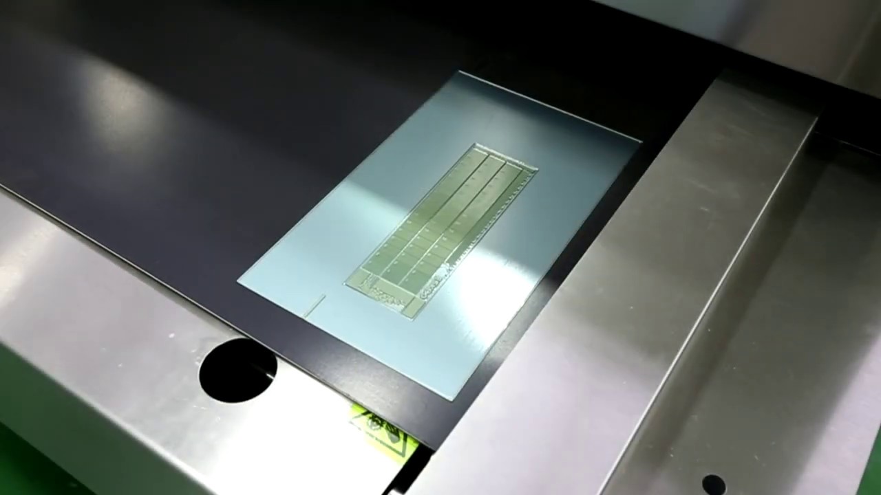 Jet Plate Washer - polymer plate processor - YouTube