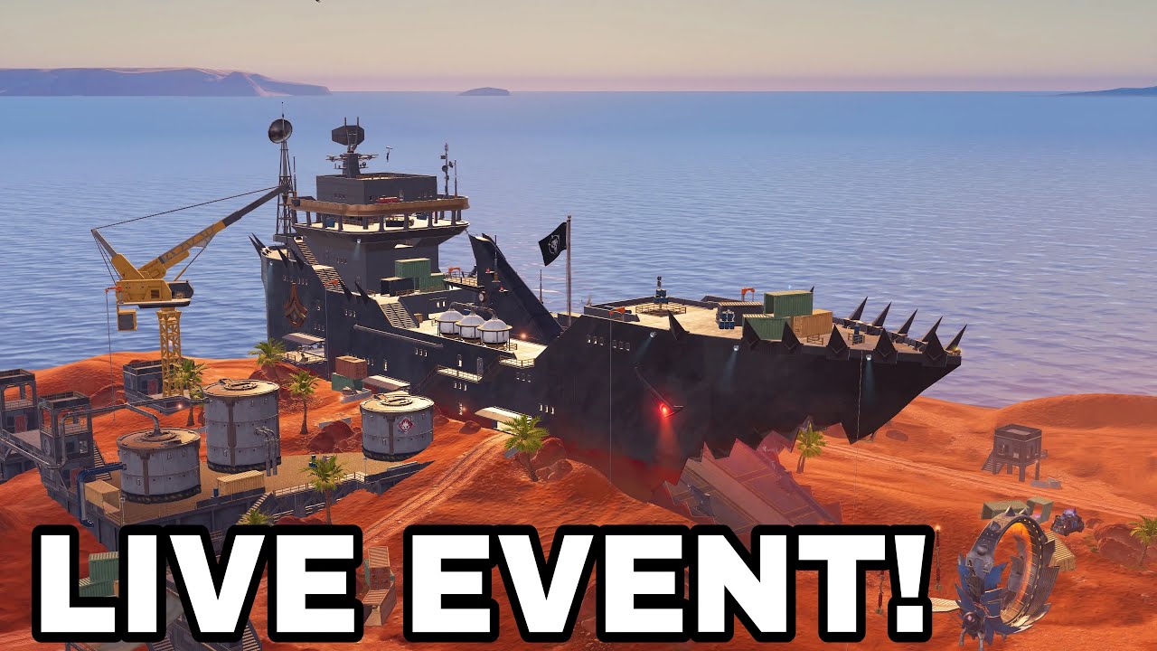 NEW Chapter 5 Season 4 Live Event in Fortnite! 😱 - YouTube