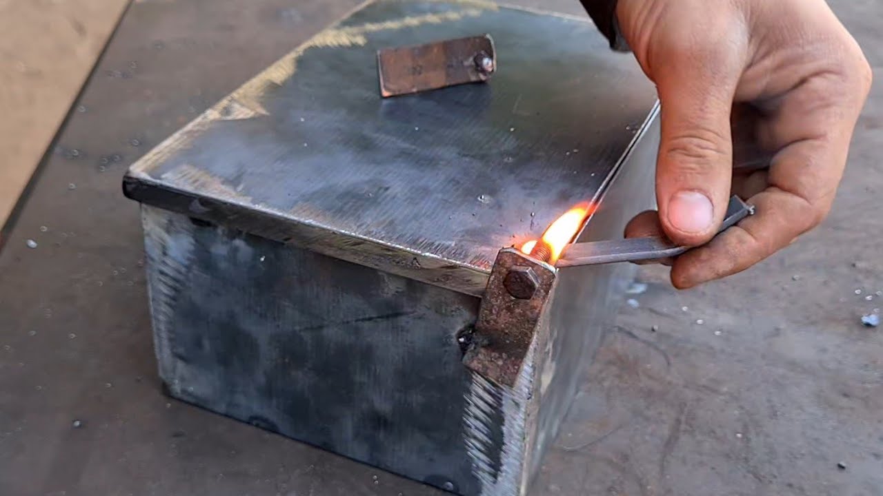 Simple Homemade Metal Craft | Welding Works 10 - YouTube