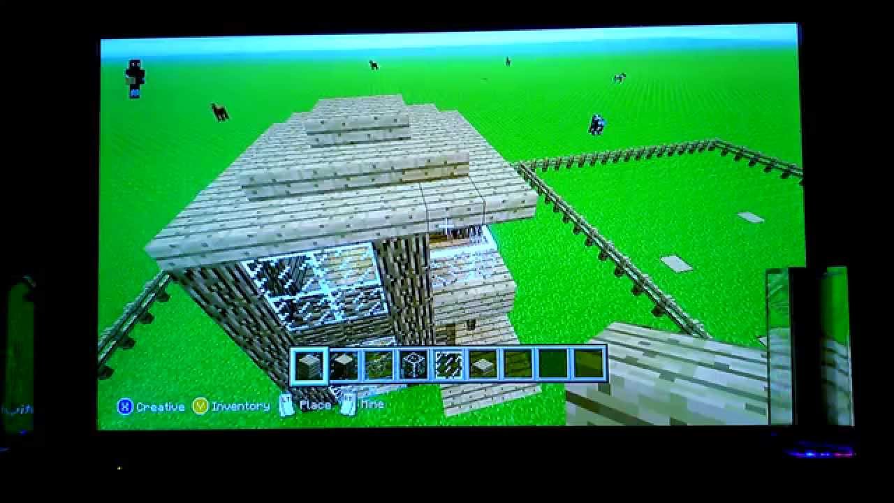 how to build a 6x6 house in minecraft - YouTube