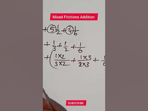 #shorts|mixed frictions addition tricks|Math shorts tricks|math tricks| shorts tricks|math ...