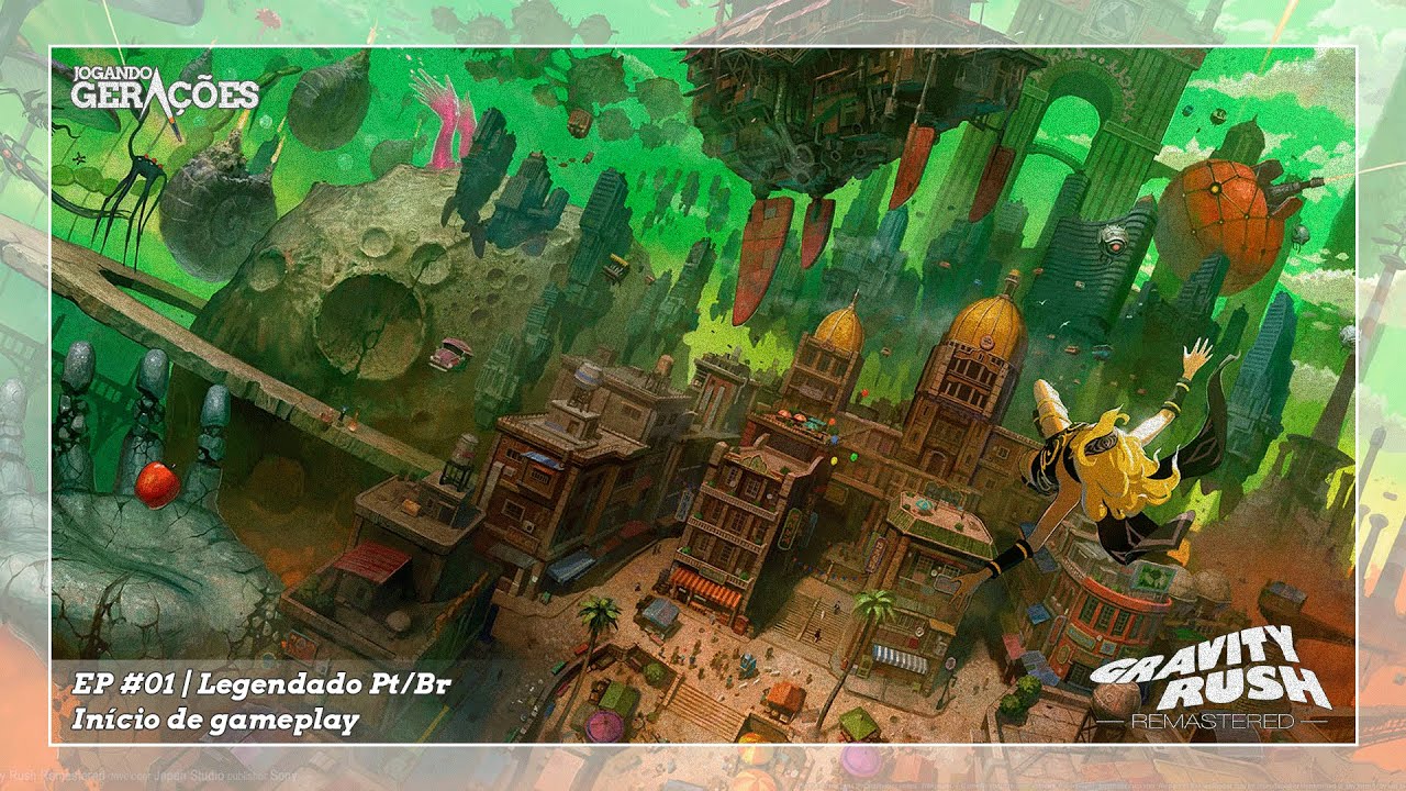 Gravity Rush Remastered | Ep #01 - Quem sou eu? - Início de Gameplay ...