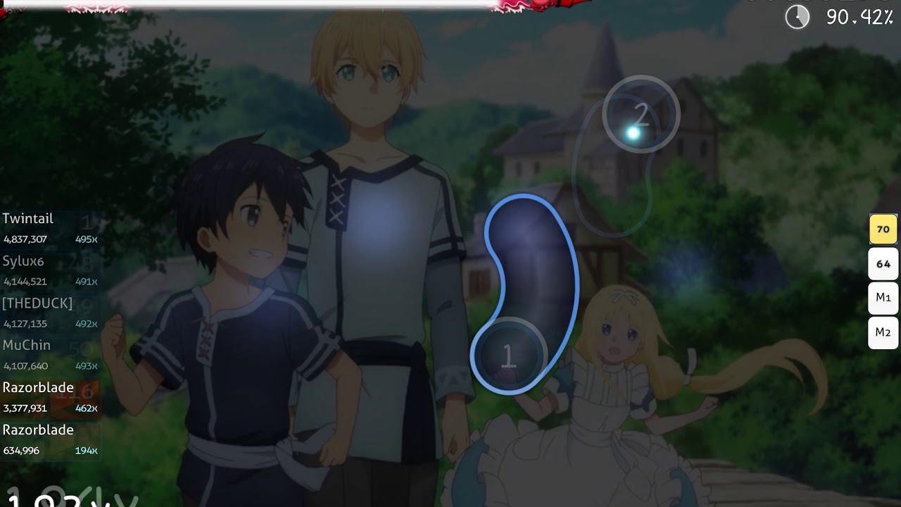 [Osu!] Eir Aoi - Iris「Sword Art Online」 [Insane] HD - YouTube