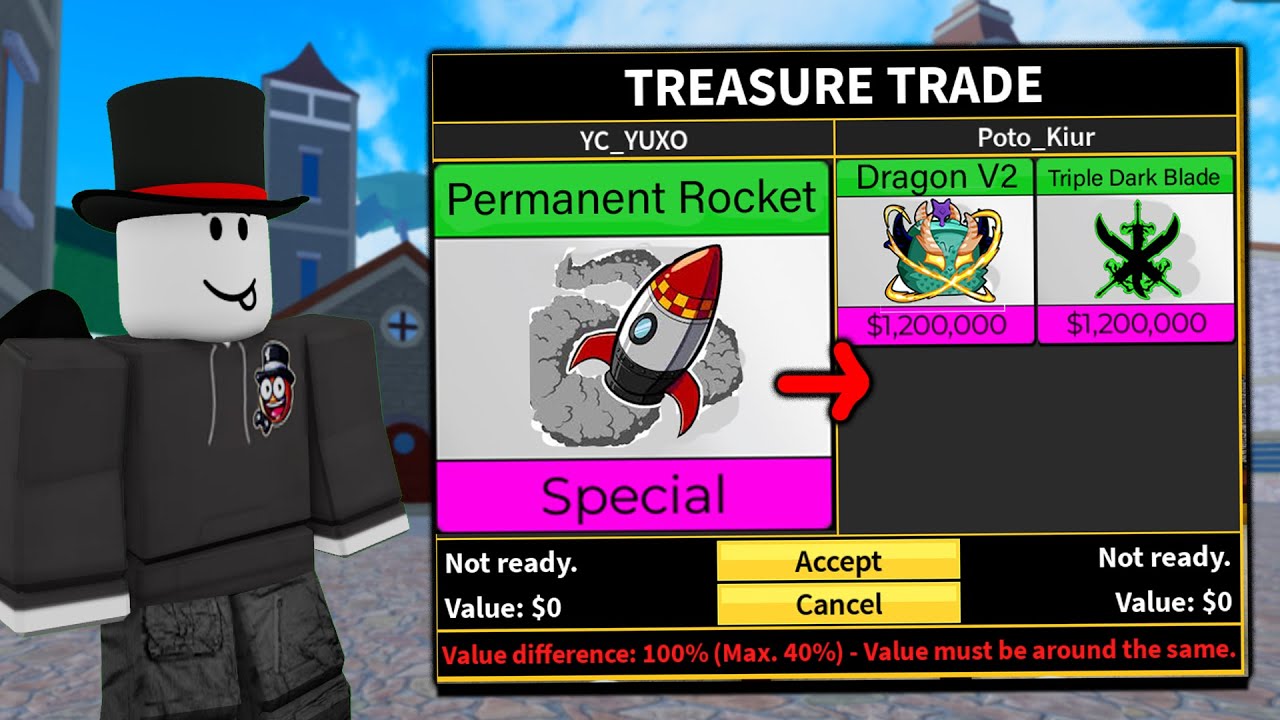 AKU MENCOBA MENDAPATKAN BUAH MYTIHC DARI PERM ROCKET ! #roblox #game # ...