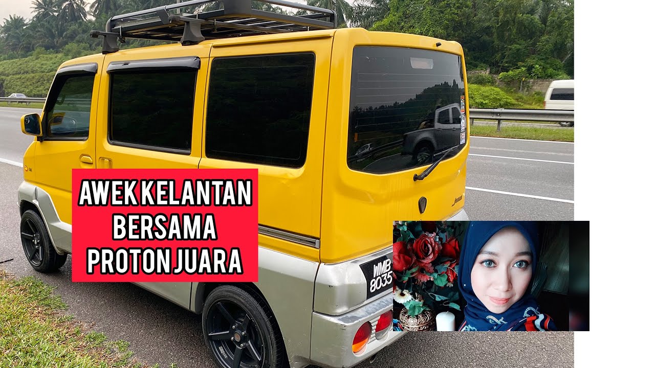 Awek Kelate Bersama Proton Juara - YouTube