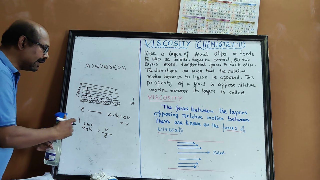 #Liquid State#Viscosity: Class XI Chemistry. - YouTube