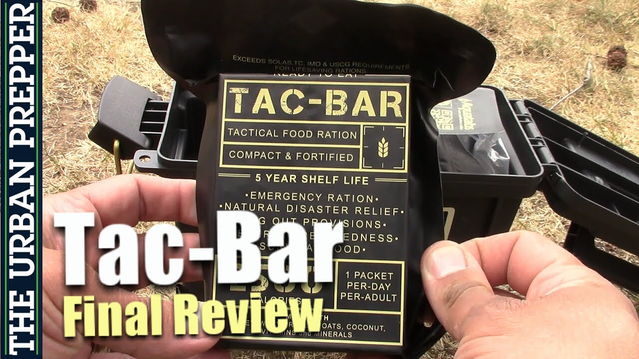 TAC-BAR: Tactical Food Rations - Final Review - YouTube