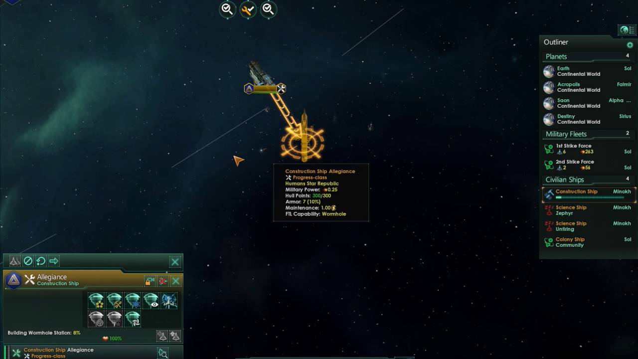How to build Wormhole Stations (Stellaris) - YouTube