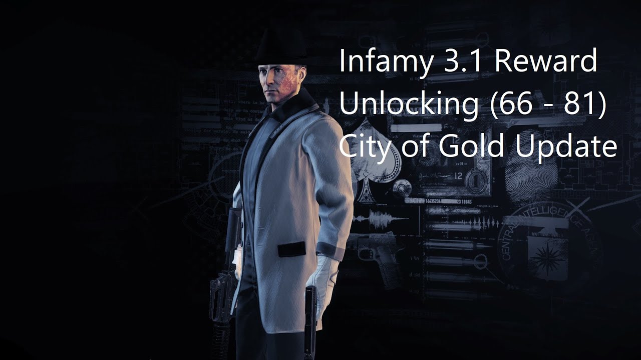 Payday 2 Infamy 3.1 Rewards Unlocking (City of Gold Update 2021) - YouTube