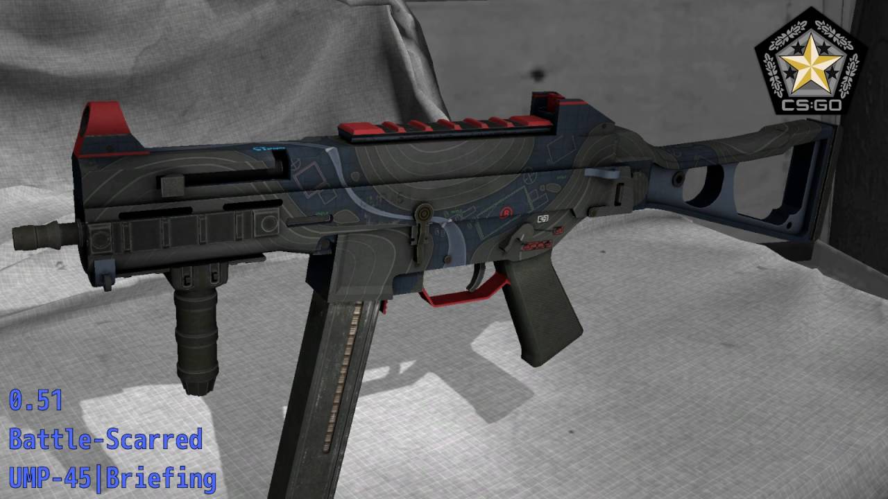 UMP 45 Briefing Wear/Float - YouTube