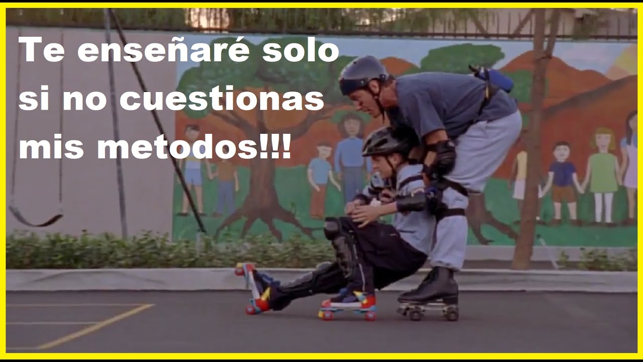 Malcolm aprende a patinar | Mejores momentos | Malcolm el de enmedio ...
