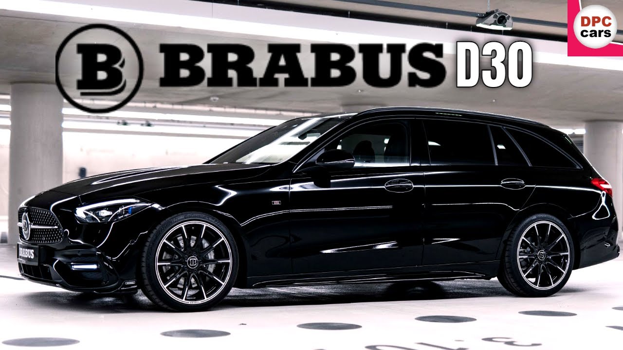 Brabus D30 Based on Mercedes C 300D Estate - YouTube