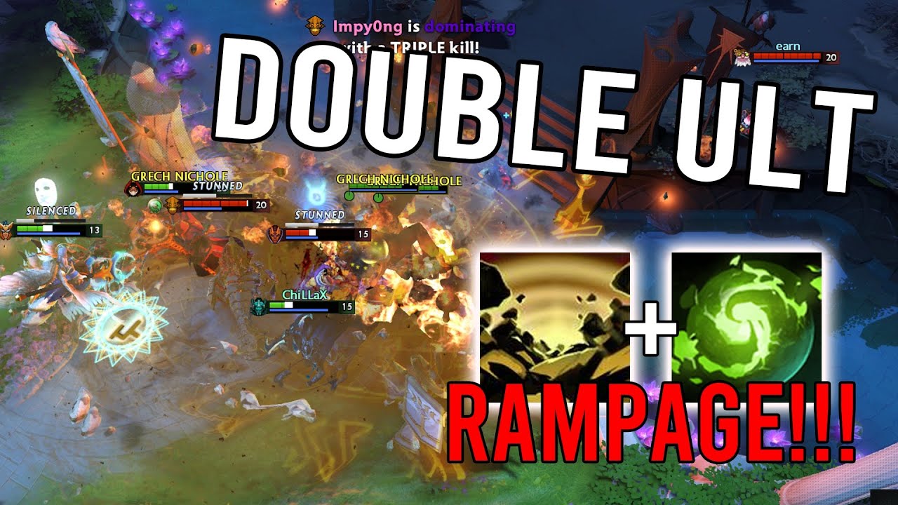 RAMPAGE with SAND KING | REFRESHER ORB IS THE KEY | 7.29d RAMPAGE ...