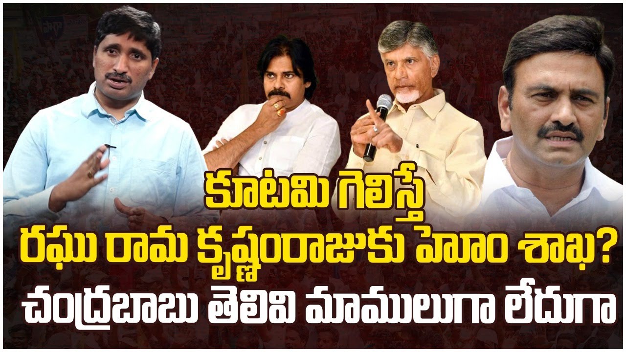 రఘు రామ కృష్ణంరాజుకు హోం శాఖ? | Katta Karthik about Raghu Ramakrishna ...