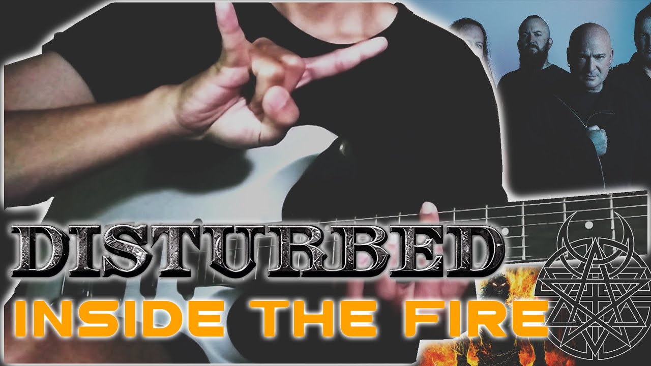 Disturbed - Inside the fire (guitar cover by Helmi Munib) - YouTube