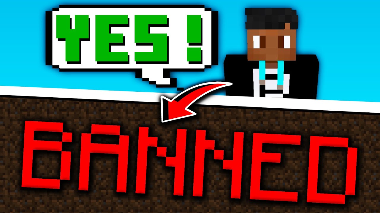These Minecraft Youtubers Got Me BANNED?! - YouTube