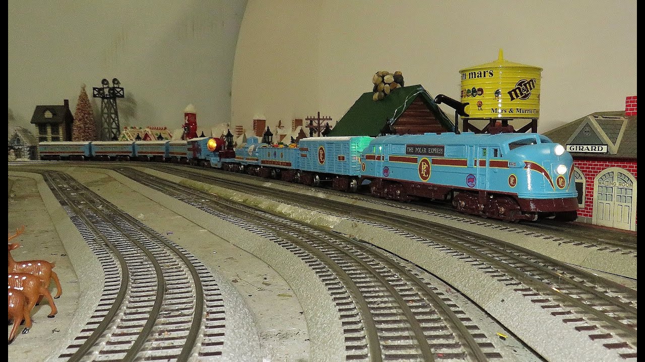 Marx Polar Express dual cab train complete! - YouTube
