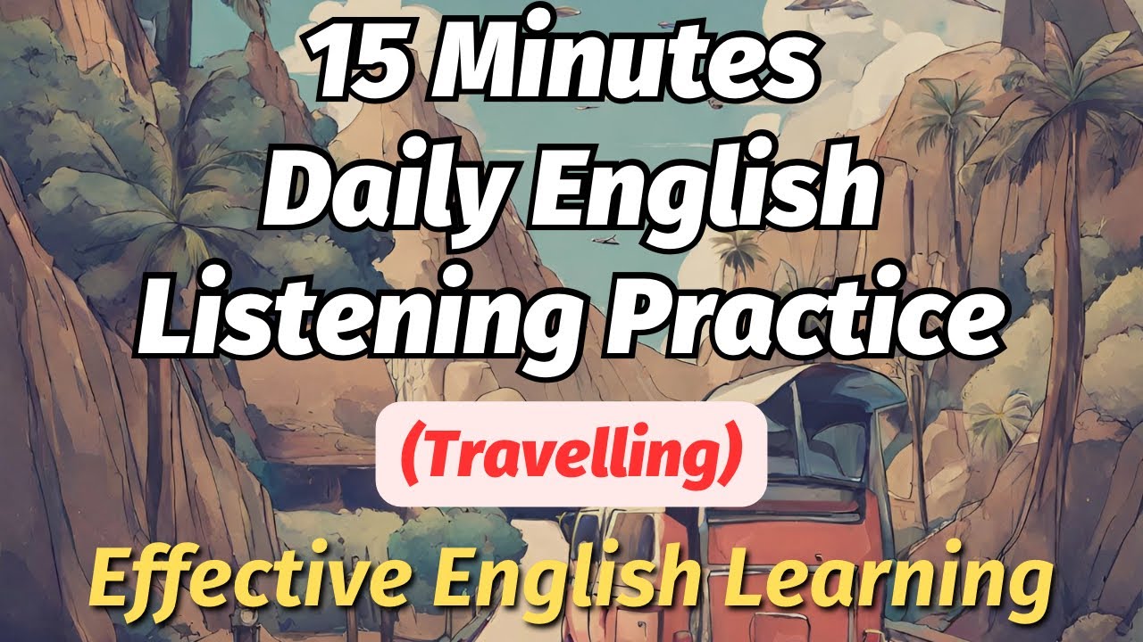 15 Minutes Common English Sentences Practice (Travelling) | Effective ...