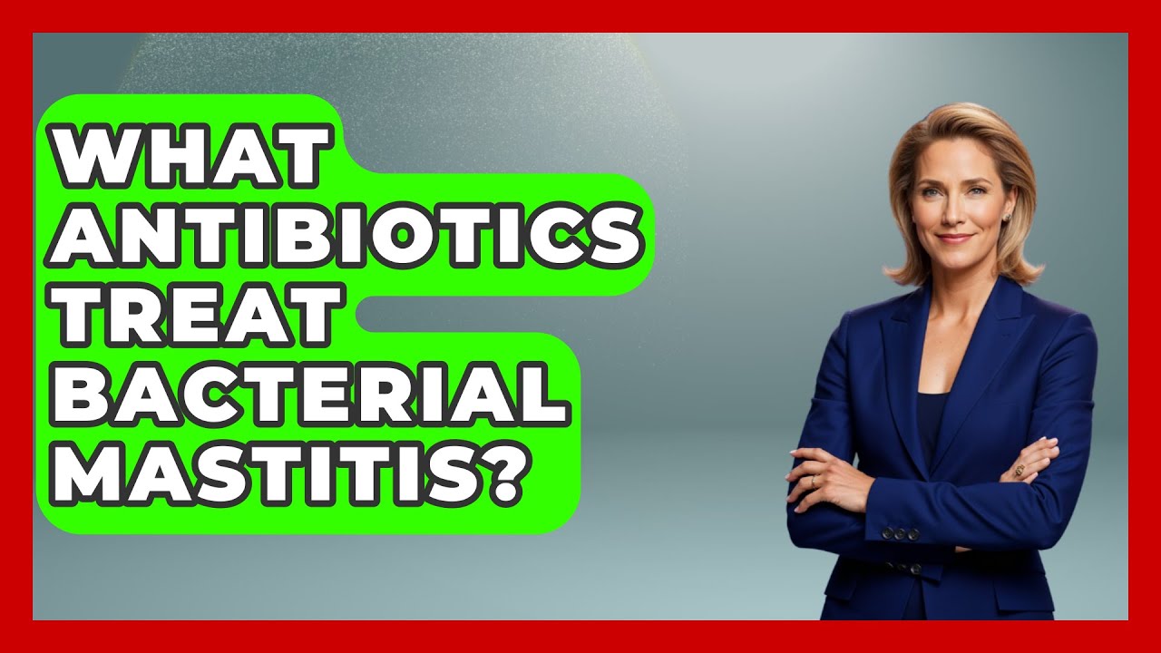 What Antibiotics Treat Bacterial Mastitis? - The Health Brief - YouTube