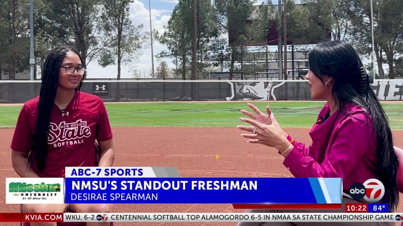 NMSU'S Standout Freshman: Desirae Spearman - YouTube