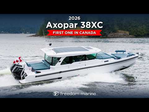 Newest Launch from Axopar! | Axopar 38XC For Sale | The Ultimate BC Adventure Boat?