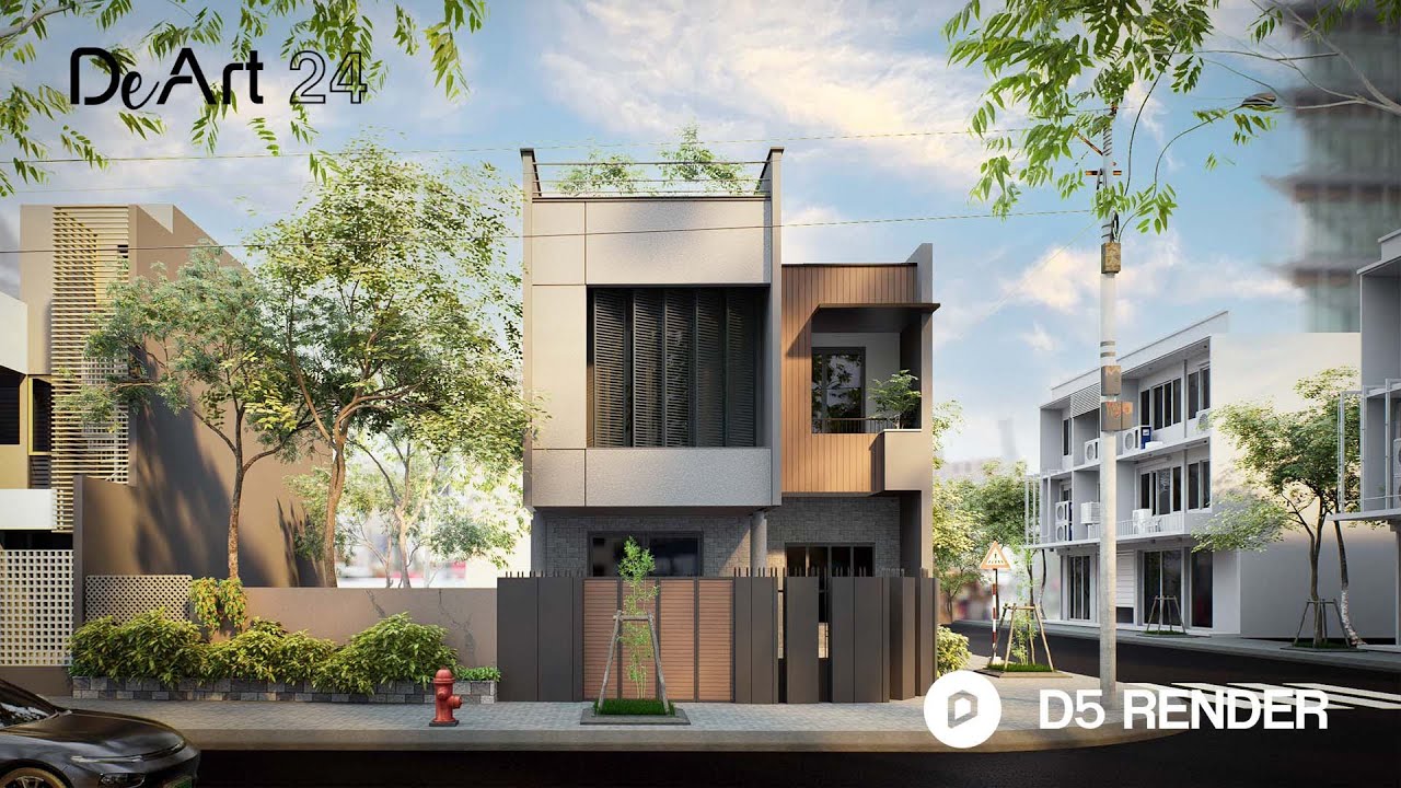 Realistic Lighting & Materials for Exterior Rendering | D5 Render ...