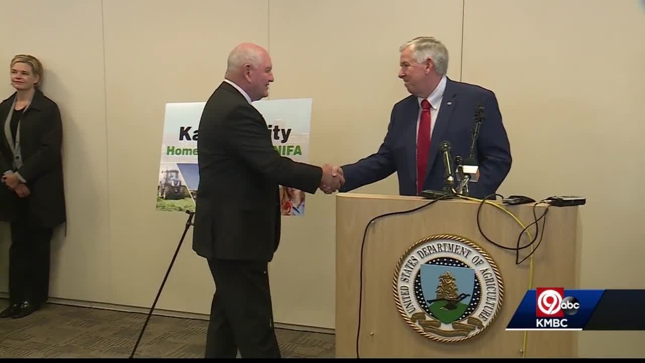 Ag secretary gets tour of new home for 2 USDA agencies - YouTube