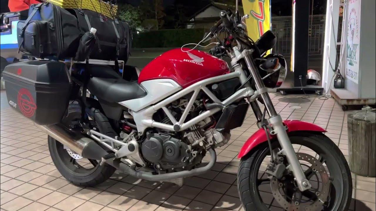 日本一周中、九州から ホンダVTR250 HONDA VTR250 V-Twin Roadsports MC33 - YouTube