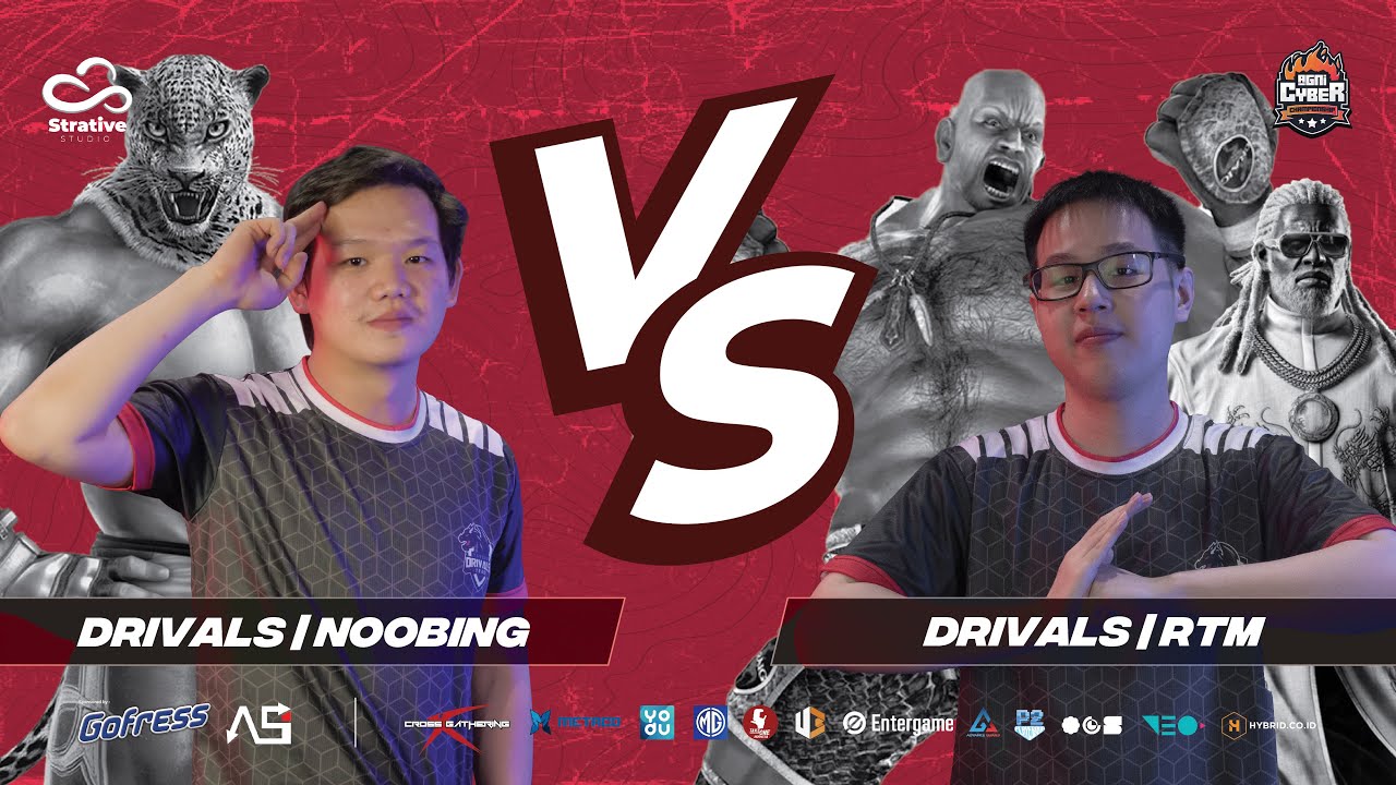GRAND FINAL - DRIVALS | NOOBING VS DRIVALS | RTM - TEKKEN 7 INDONESIA - AGNI CYBER CHAMPIONSHIP ...