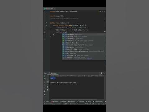 Find min in list using Collections | Java | One line | Sigma Coder #shorts - YouTube