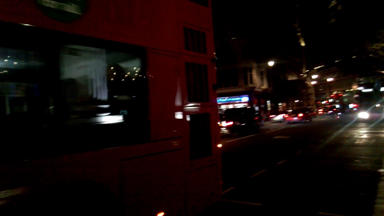 *NEW* LX18DGF (TA1) Departing trafalgar square towards Dulwich Library ...