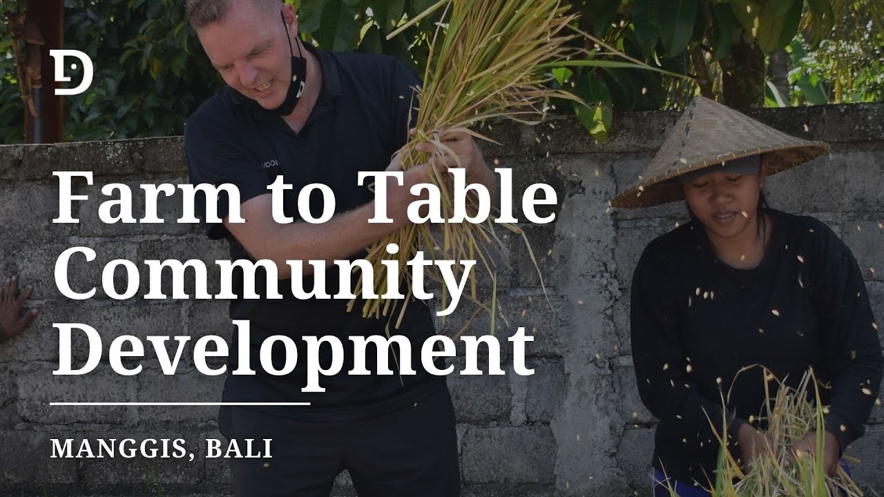 Farm to Table Community Development in Bali, Indonesia - YouTube