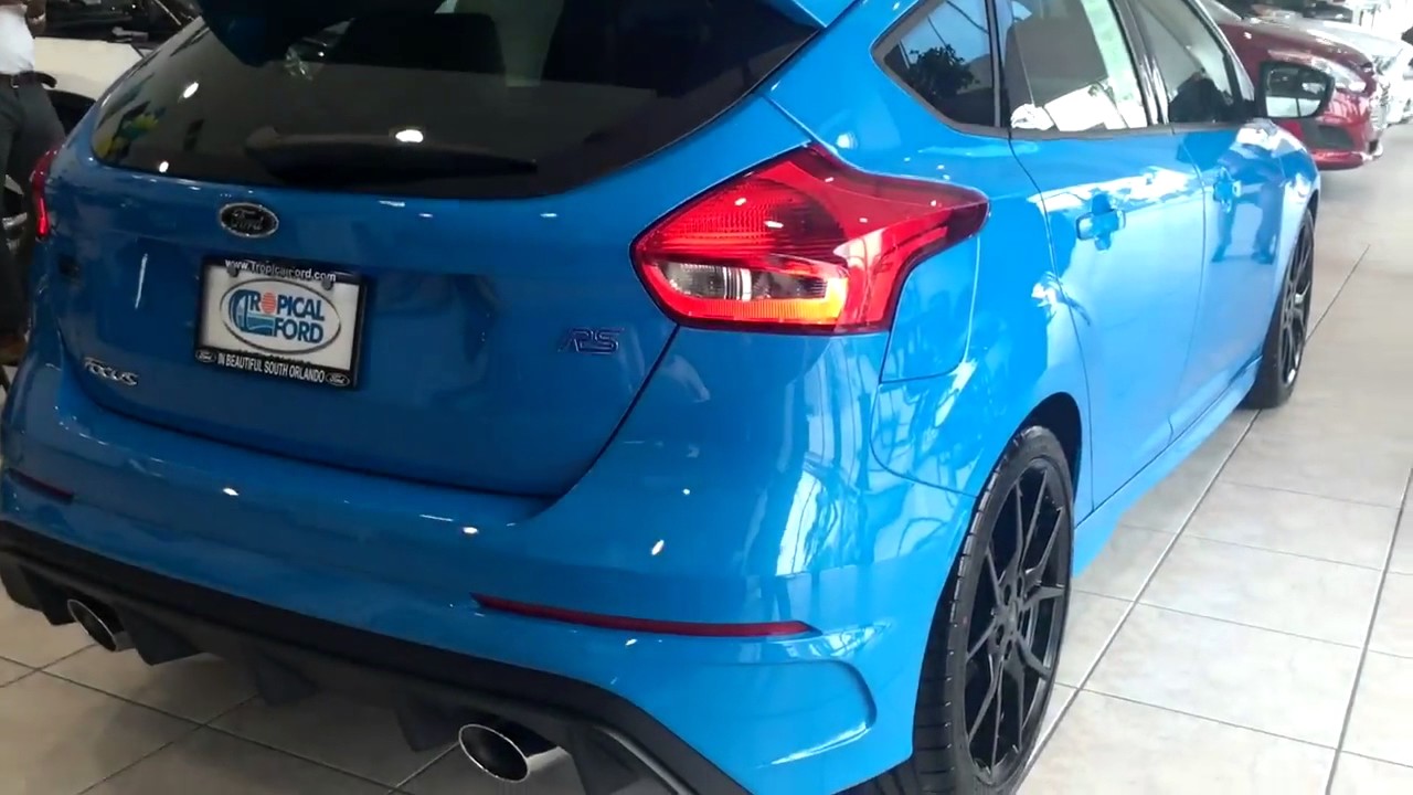 THIS CANT BE REAL! NITROUS BLUE FOCUS RS! - YouTube