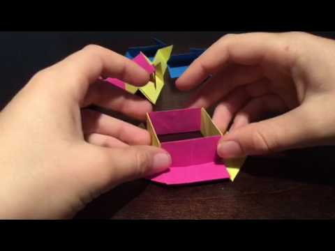 Origami Inside-Out Cube - YouTube