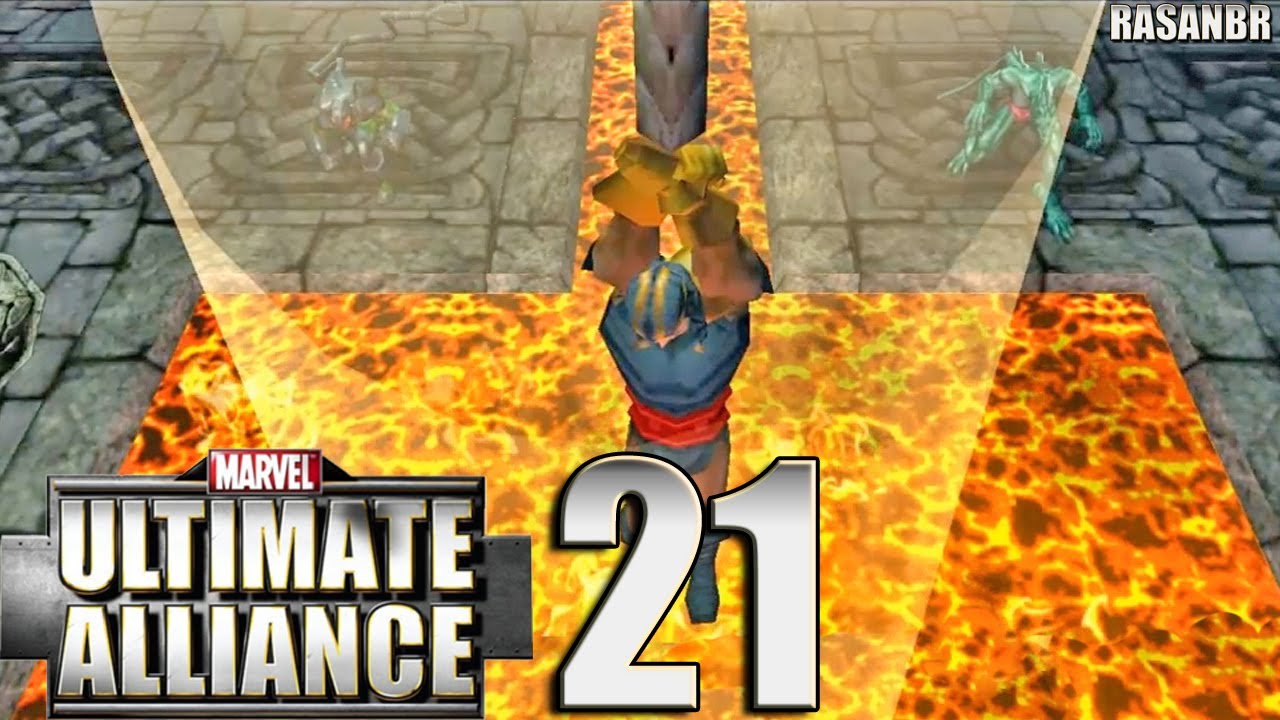 Marvel Ultimate Alliance (PSP) walkthrough part 21 - YouTube