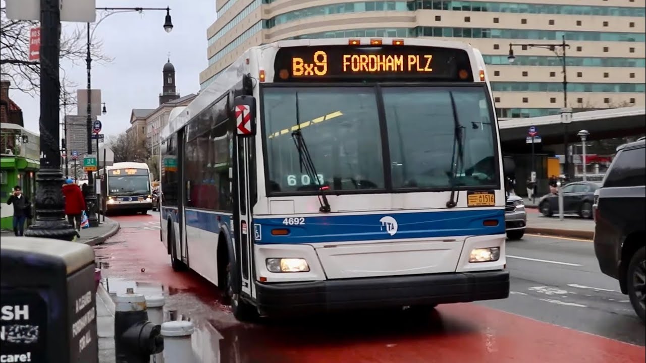 NYCT Bus: 2010 Orion VII Next Gen #4692 on the Bx9 at Fordham Road and ...