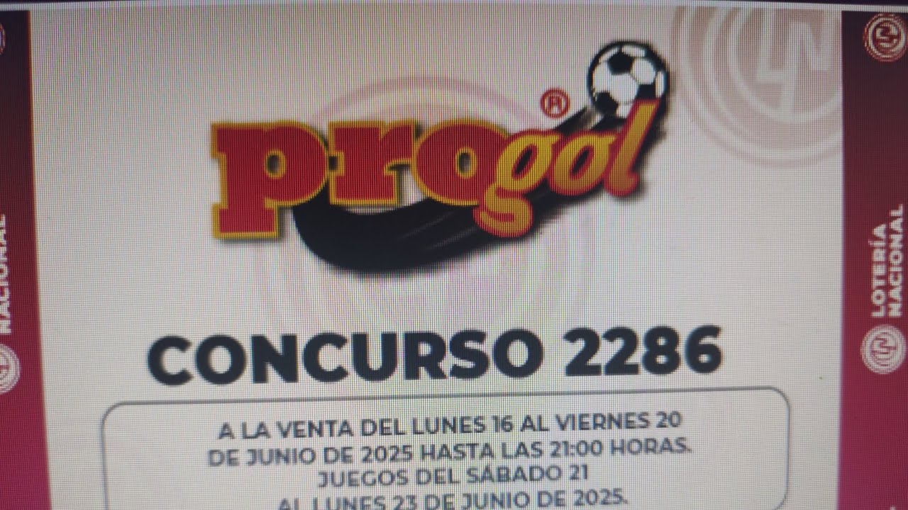 Resultados Progol 2286 - YouTube
